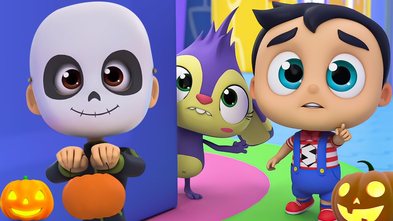 Knock Knock Who's There Halloween Song for Toddlers - YouTube