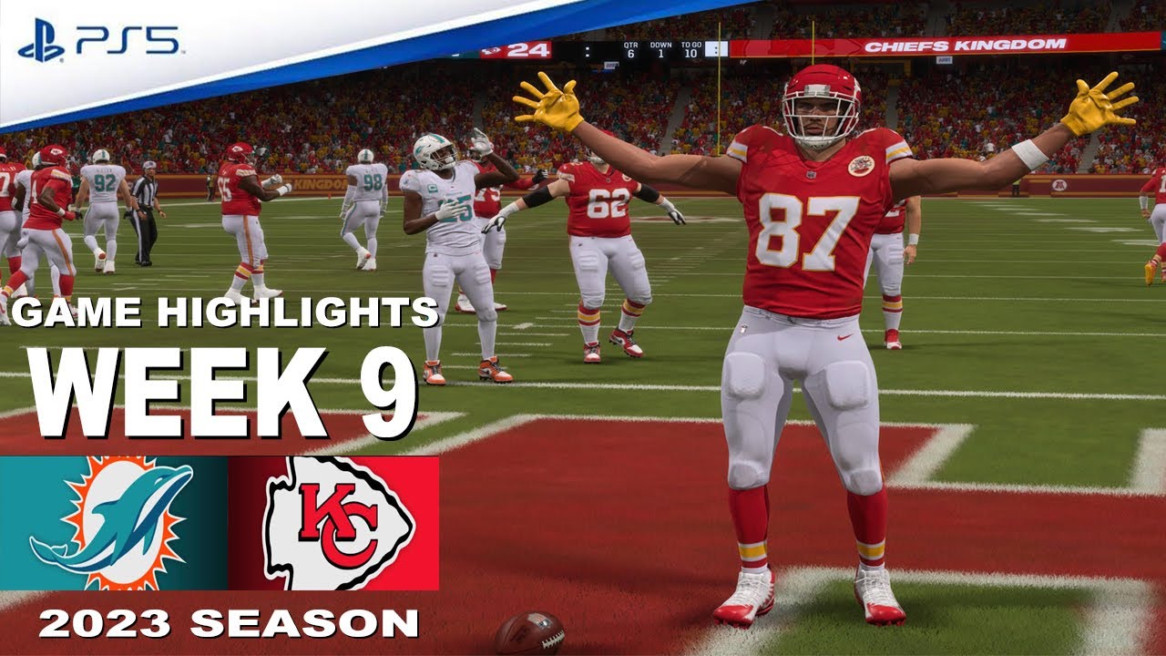 Miami Dolphins vs. Kansas City Chiefs | NFL 2023 Week 9 - YouTube