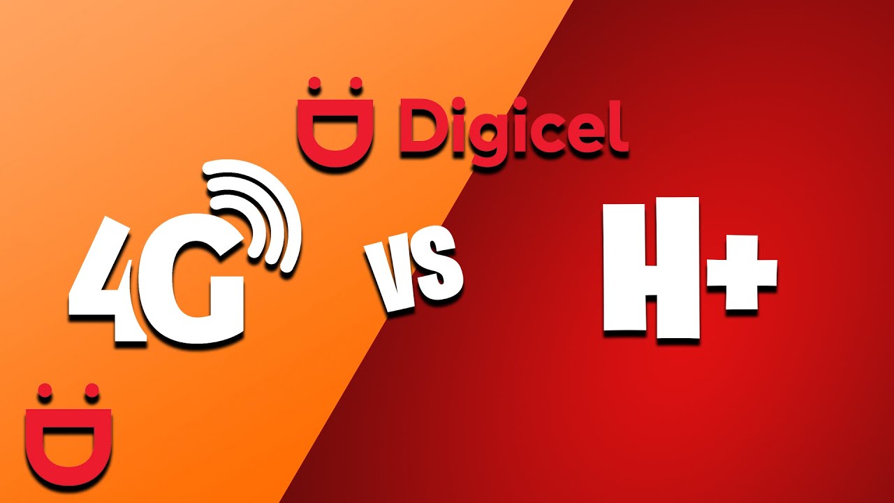 DIGICEL 4G LTE VS HSDPA PLUS/H+ INTERNET SPEEDS - YouTube