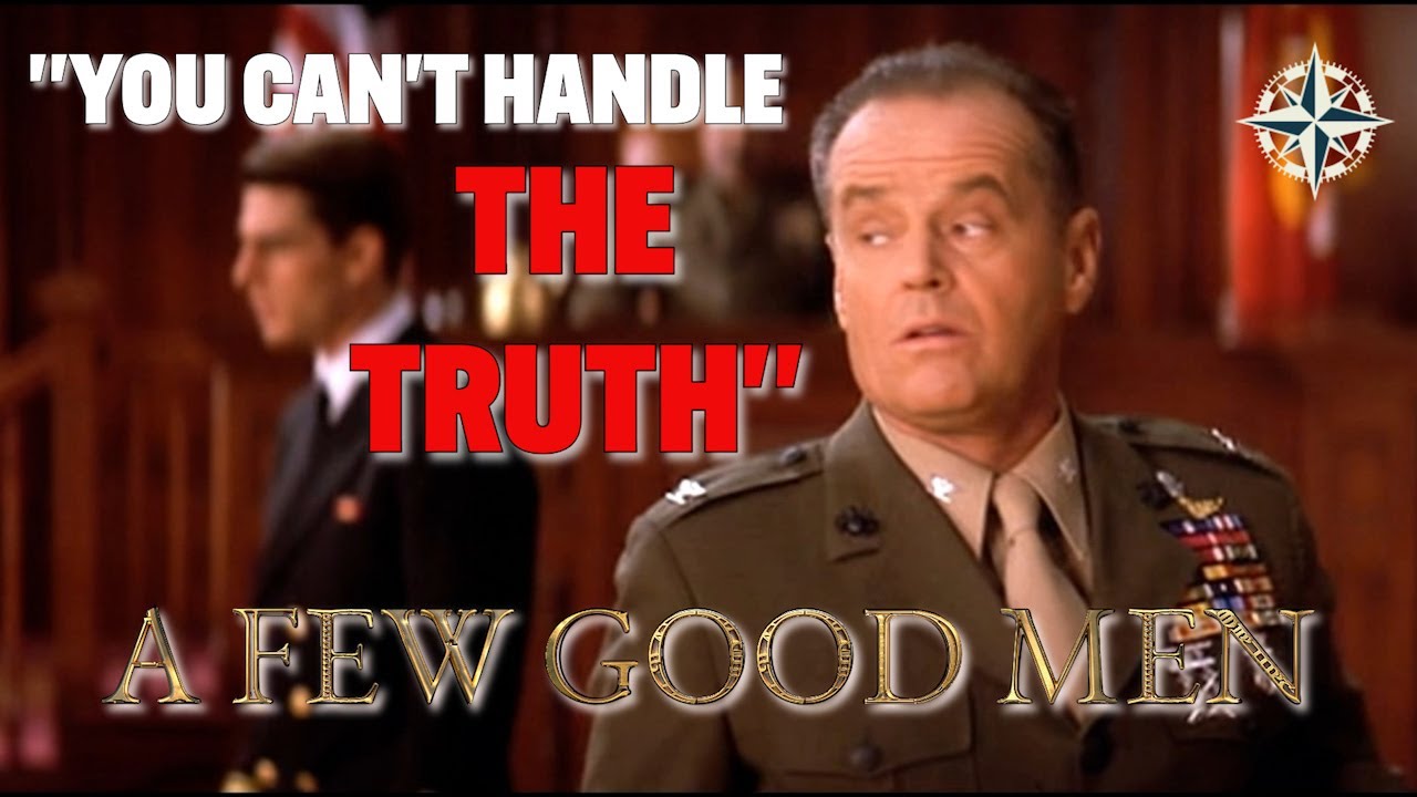 You Can’t Handle the Truth! – A Few Good Men (1992) Iconic Courtroom ...
