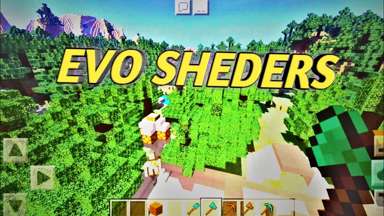 EVO SHADERS SUPER REALISTA PARA TU MINECRFAT PE - YouTube