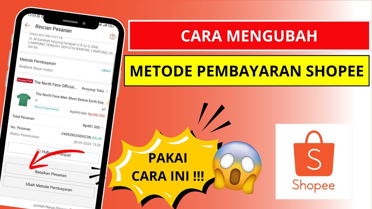Cara Mengubah Metode Pembayaran di Shopee - YouTube