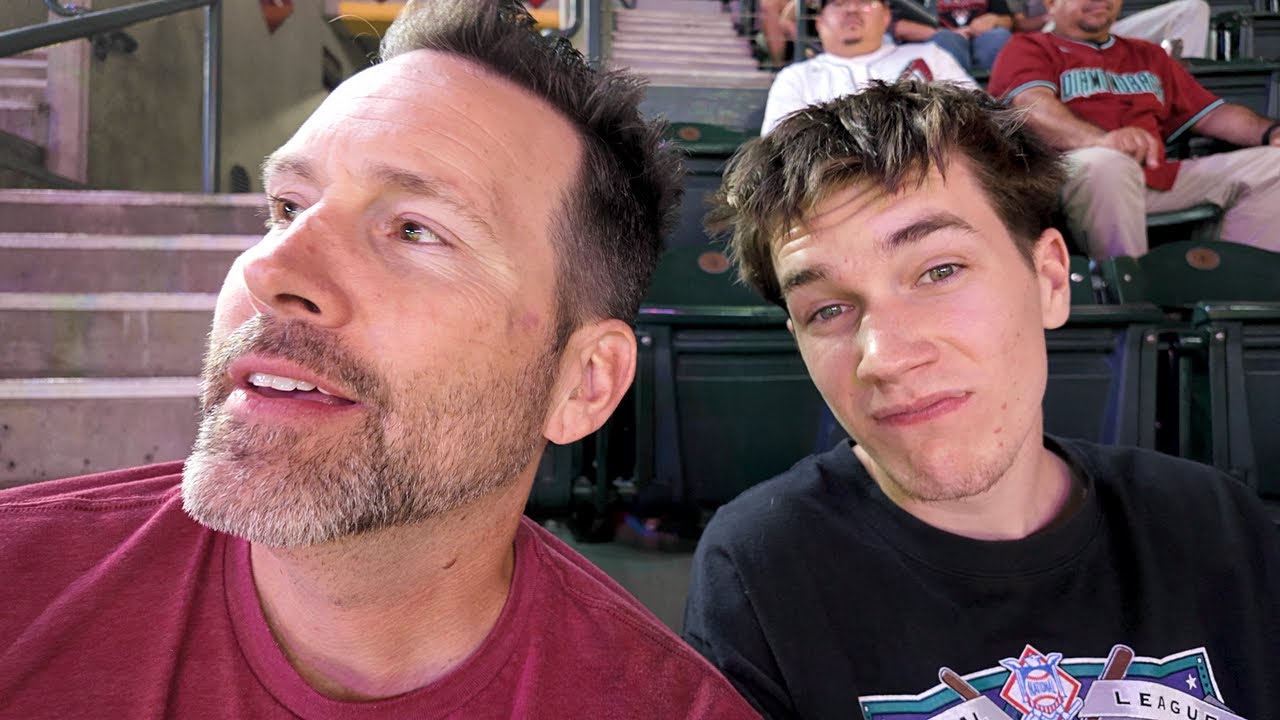 First Arizona Diamondbacks Game in 8 Years with Bryce - YouTube