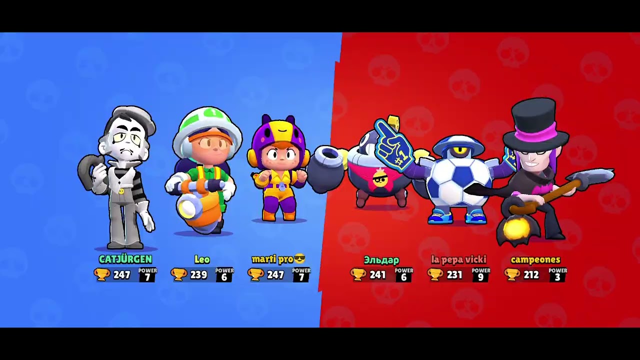 Brawl stars push mit Leo Mick bella - YouTube