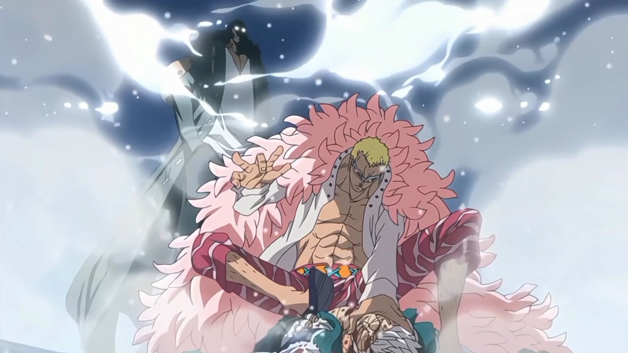 aokiji vs doflamingo raw FULL HD 1080P ep 625 | one piece - YouTube