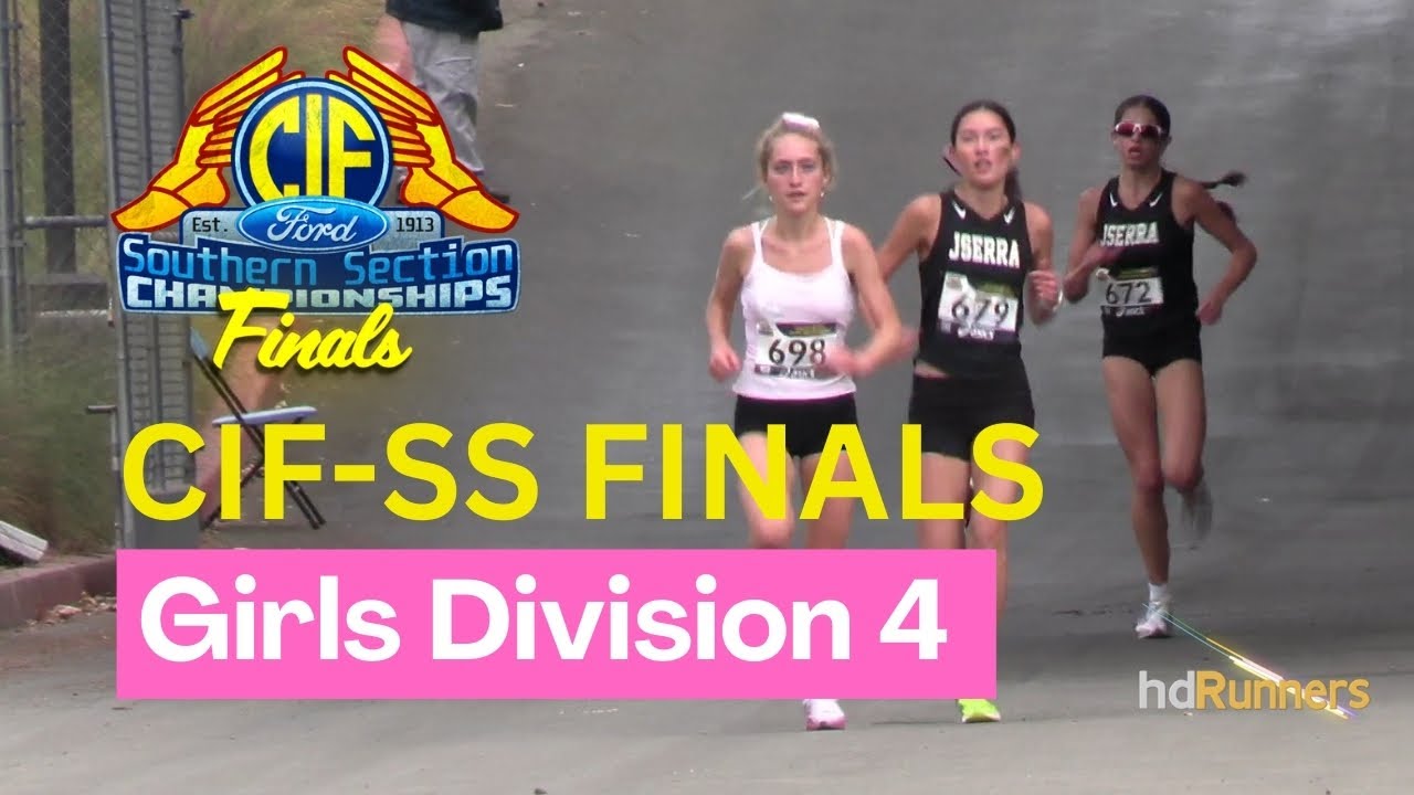 2024 XC - CIF-SS Cross Country Finals - D4 Girls (Full Race with Winner ...
