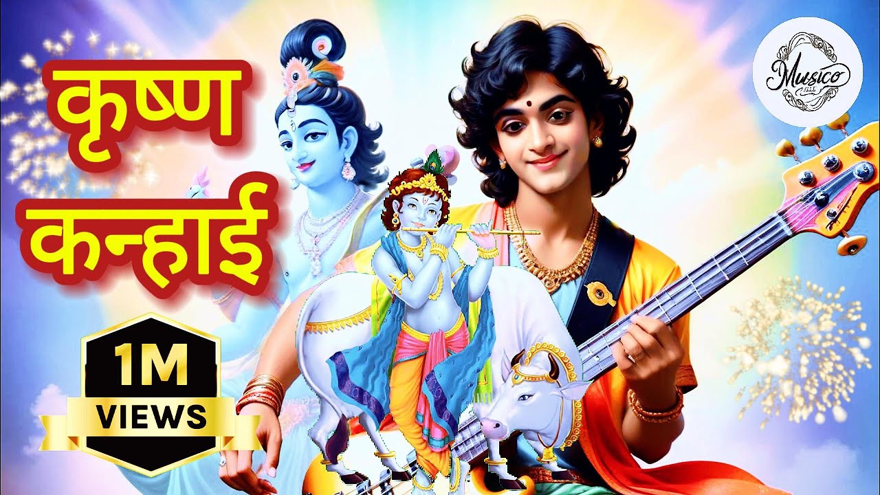 Krishna Kanhai - कृष्ण कन्हाई गीत🎵 | Beautiful Kanha Full Song ...