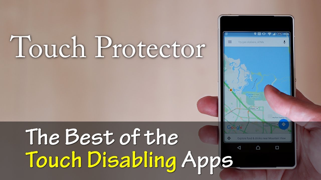 Touch Protector, the best of the Touch Disabling apps - YouTube