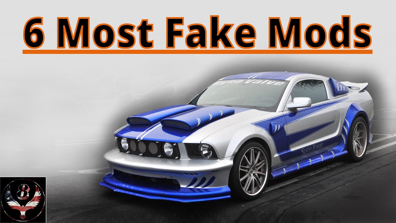 6 Fake Performance Car Mods - YouTube