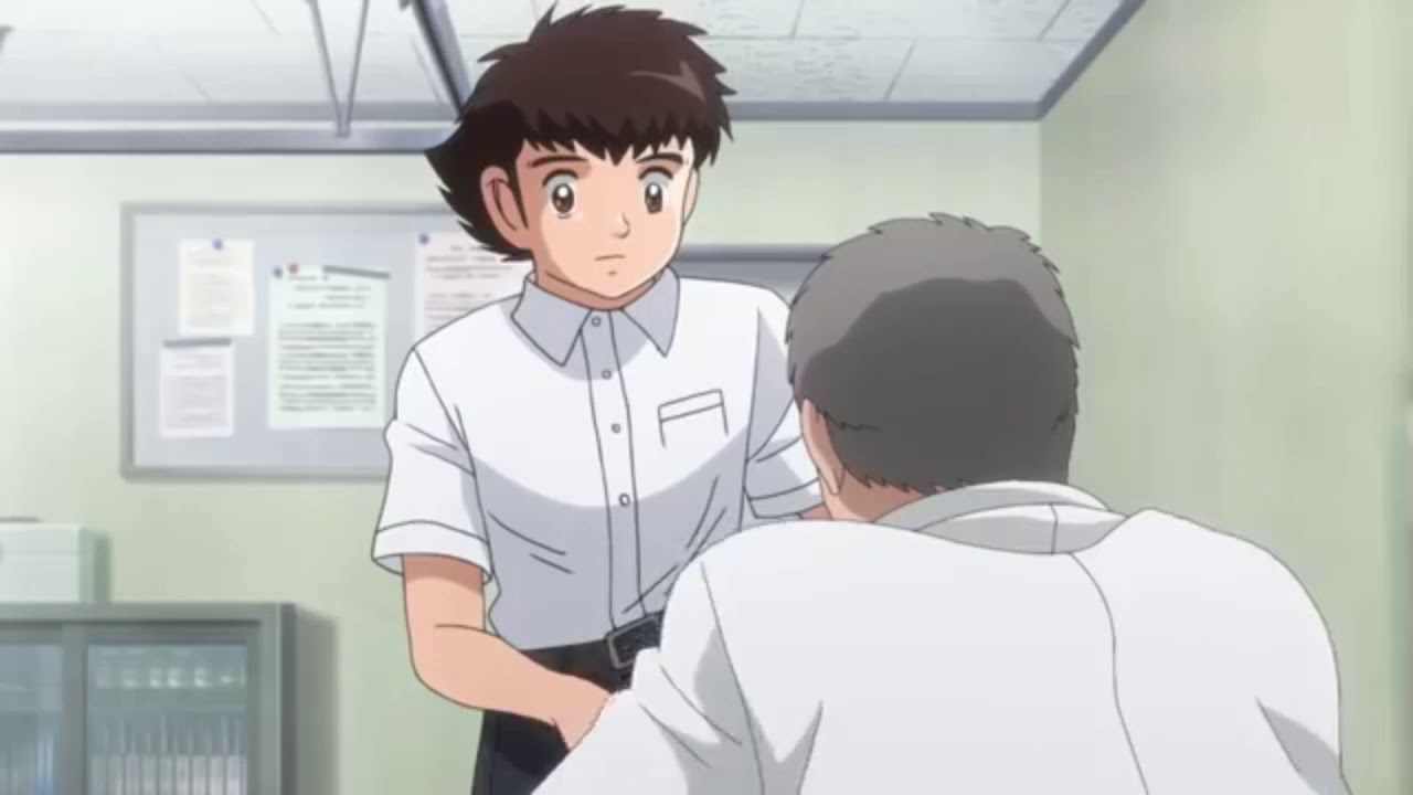 Doctor le Pregunta a Tsubasa del Vendaje - YouTube