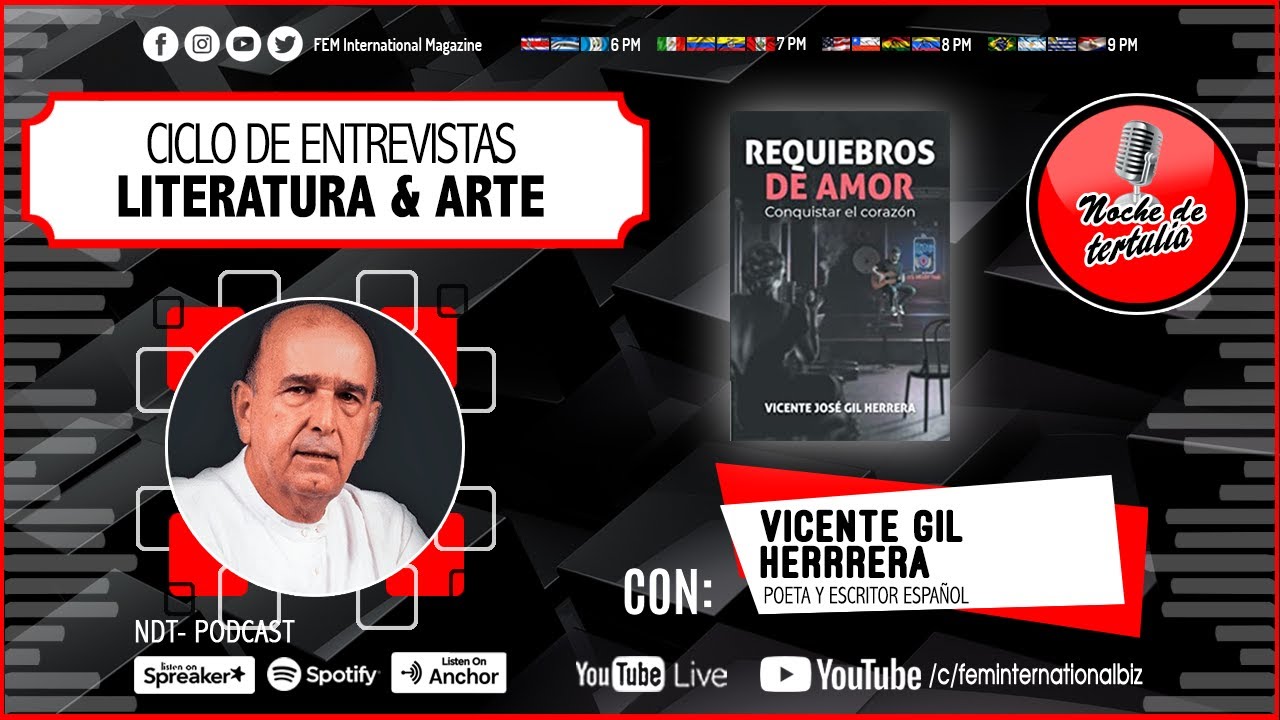 Entrevista con Vicente Gil Herrera para "Noche de Tertulia" - #NDT ...