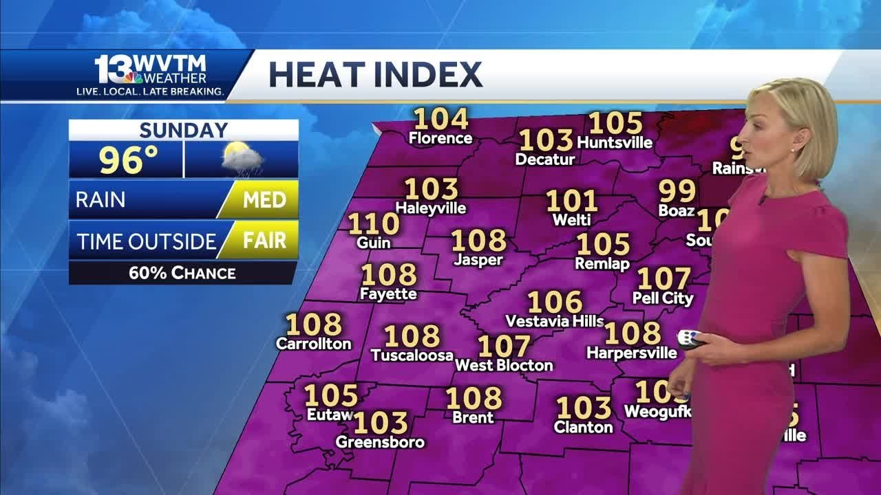 Dangerously hot for Alabama this weekend and Beryl forecast to become a ...