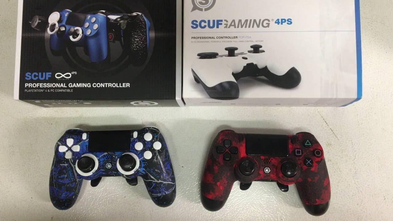 Scuf Infinity 4ps vs. 4ps WHICH TO CHOOSE!? Review & Comparison - YouTube