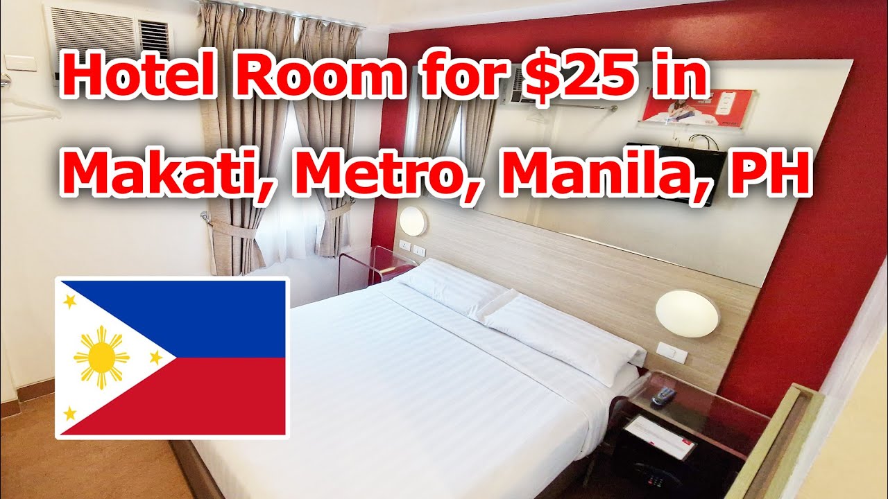 Red Planet Manila Makati Hotel Room Quick Tour, Philippines - YouTube