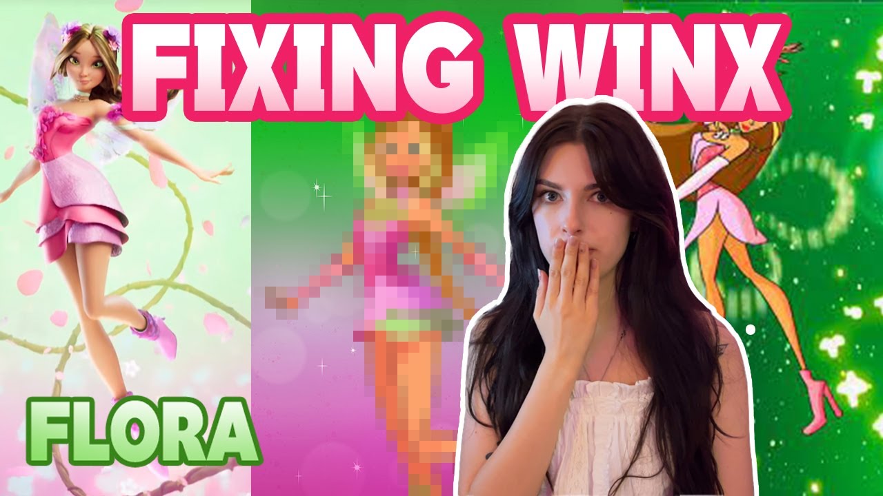 Redesigning FLORA from WINX CLUB - YouTube