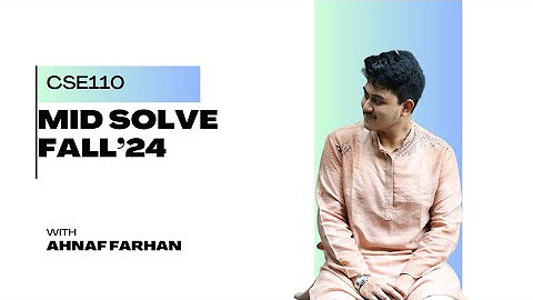 CSE110 - Programming Language I - YouTube