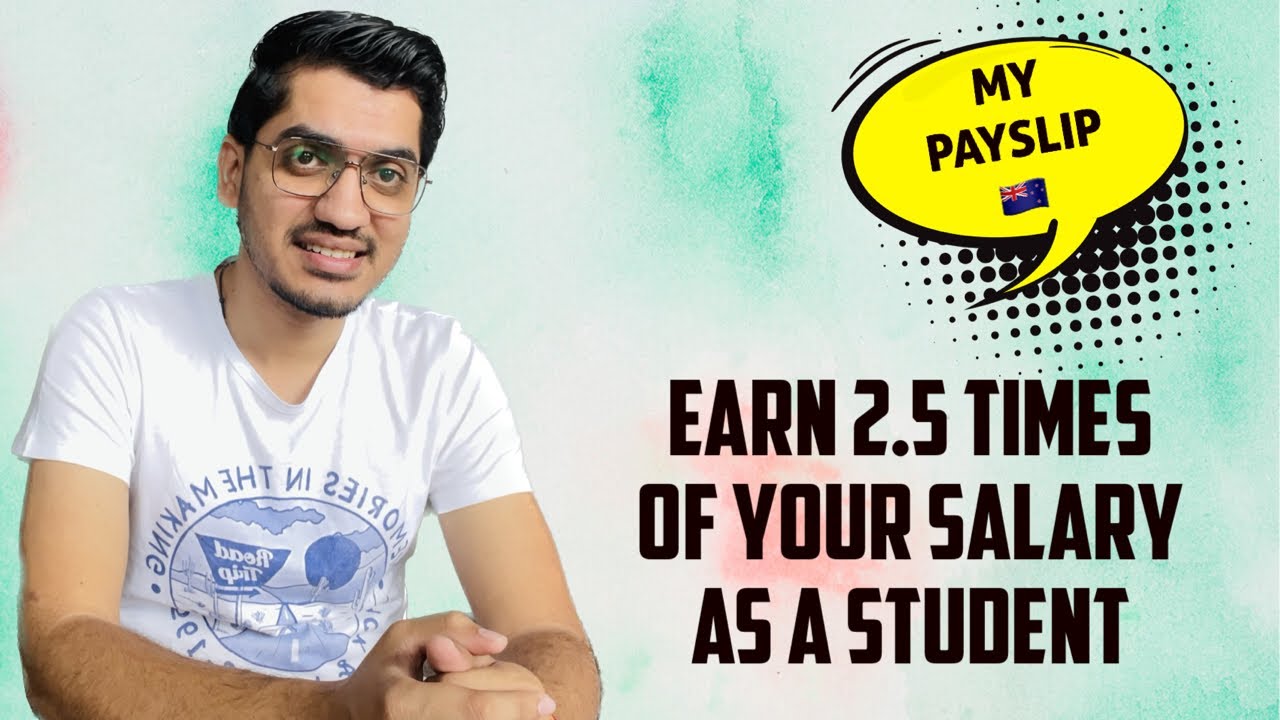 EARN 2.5X OF YOUR SALARY AS A STUDENT 🇳🇿 | MY PAYSLIP OF FIRST JOB ...