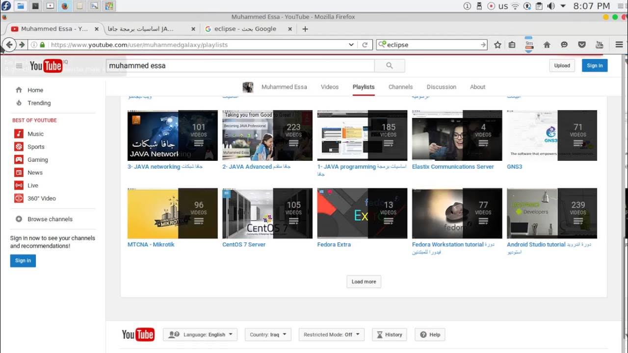 9 JAVA EE Servlets Linux Eclipse IDE &Apache Tomcat - YouTube