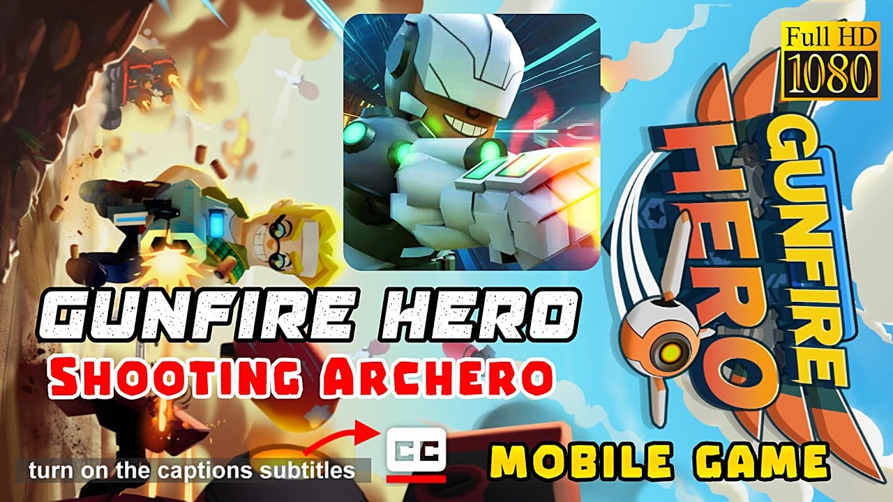 "GUNFIRE HERO SHOOTING ARCHERO Game" 0.1.9 Secret but Game Review 2022 ...