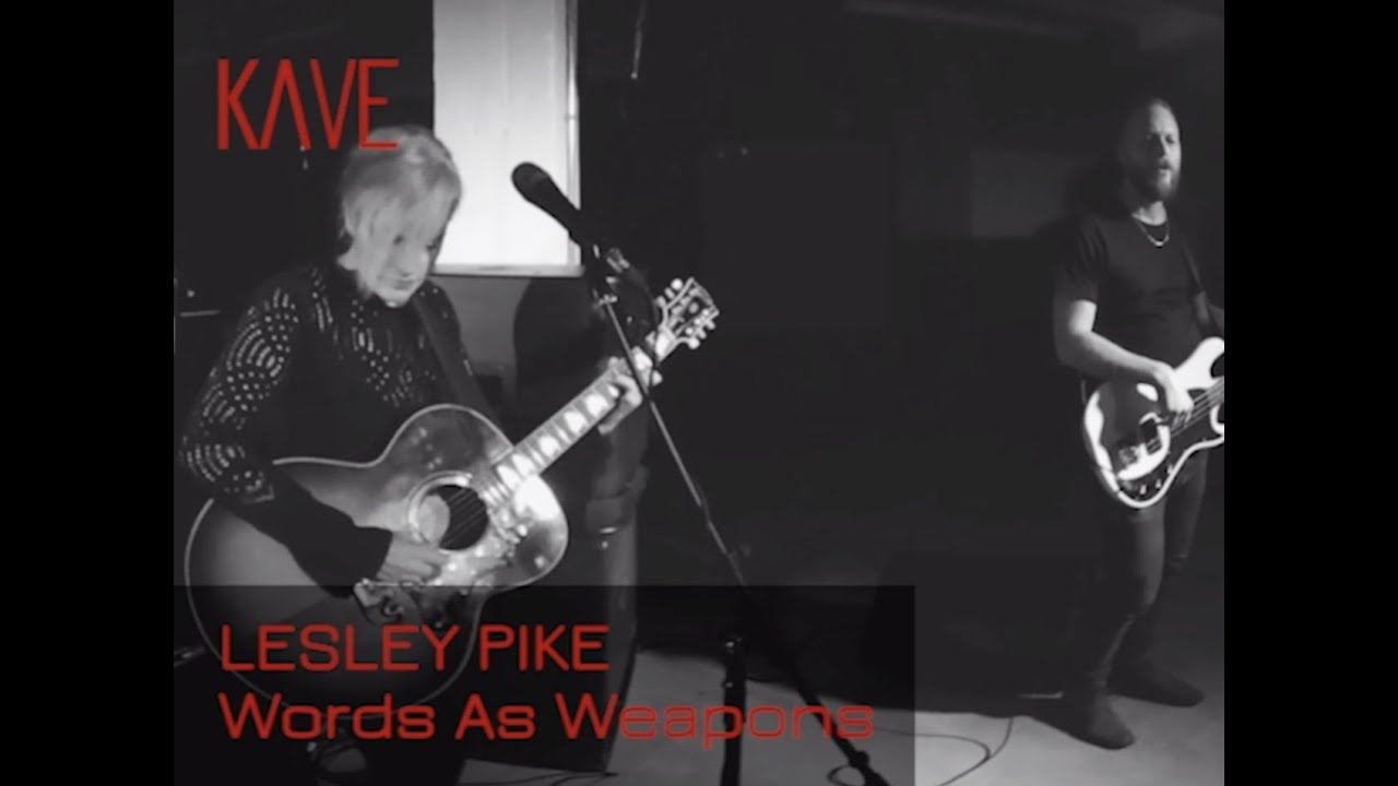 Lesley Pike - 'Words as Weapons' - YouTube