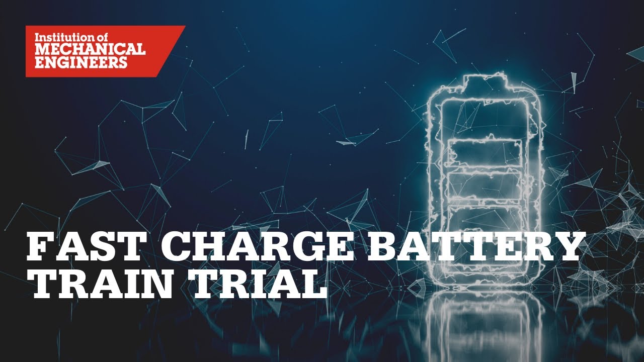 Fast Charge Battery Train Trial - YouTube