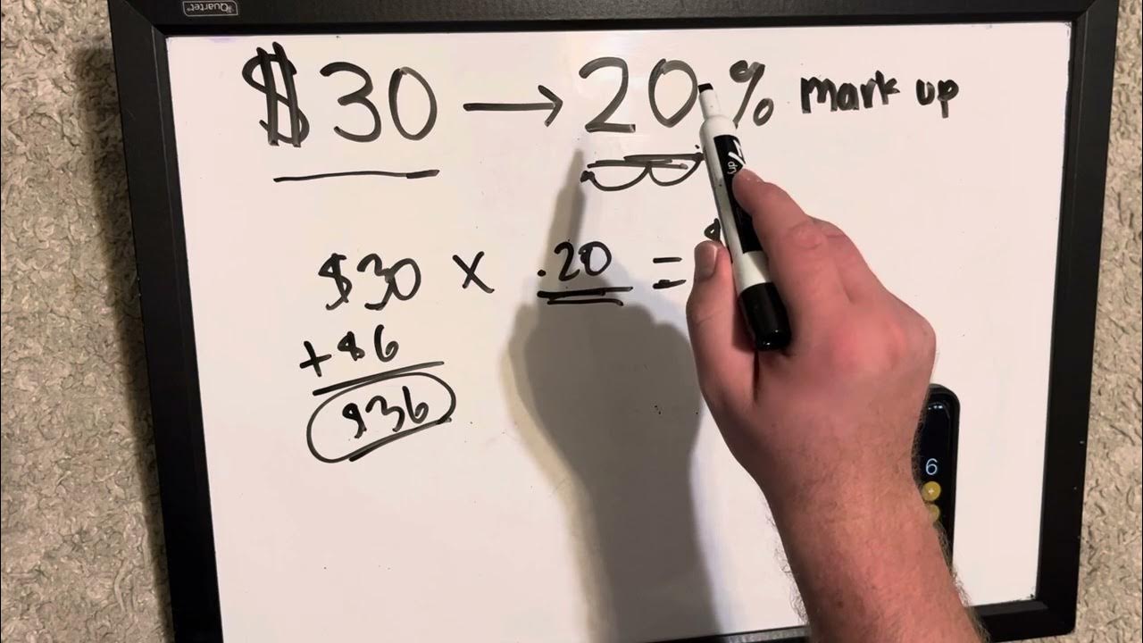 How to Calculate a Markup - YouTube