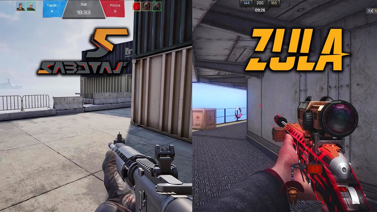 Sabotaj VS zula 4k gameplay - YouTube