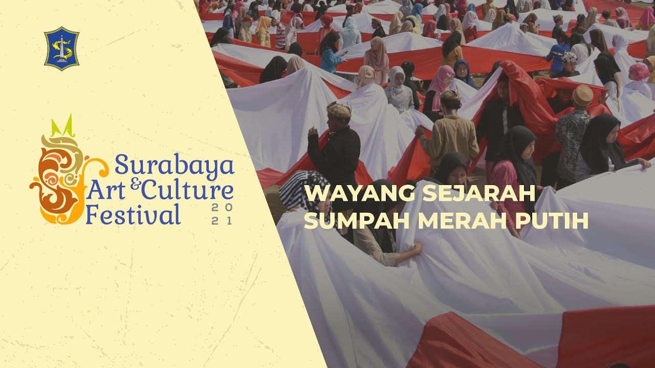 LIVE: WAYANG SEJARAH SUMPAH MERAH PUTIH | SACF 2021 - YouTube
