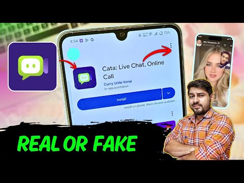 Cata Live Chat Online Call App Real or Fake 🤥 Cata App Review | Cata video call App | Cata App