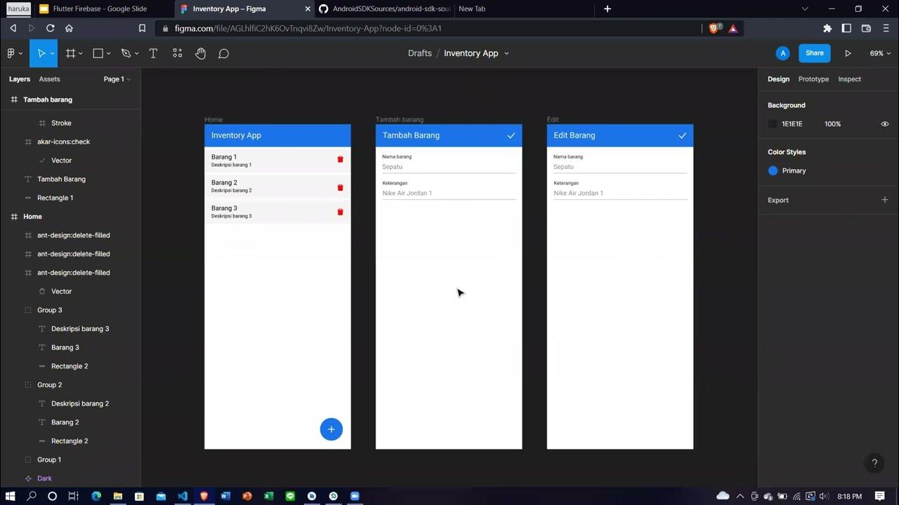 Tutorial Pembuatan Aplikasi Android Database Sederhana Berbasis Flutter-Firebase (Part 1) - YouTube