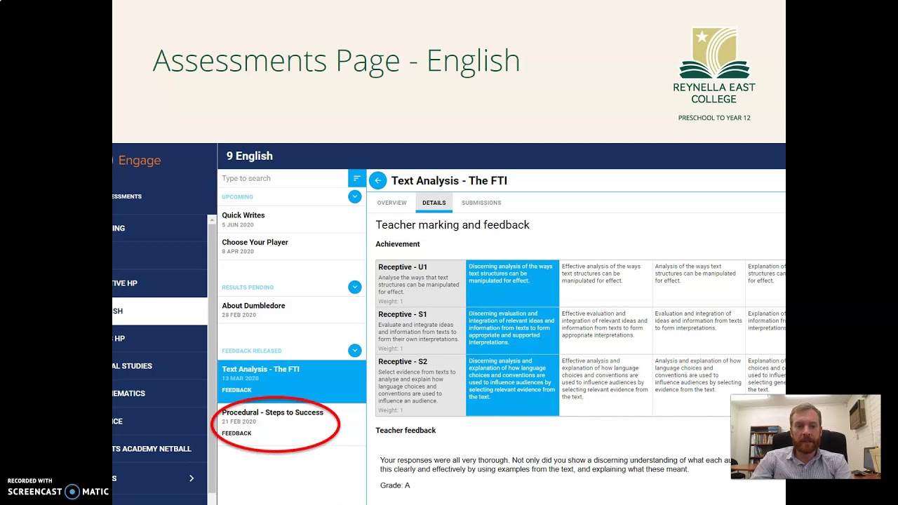 Using SEQTA to Check Assessments - YouTube
