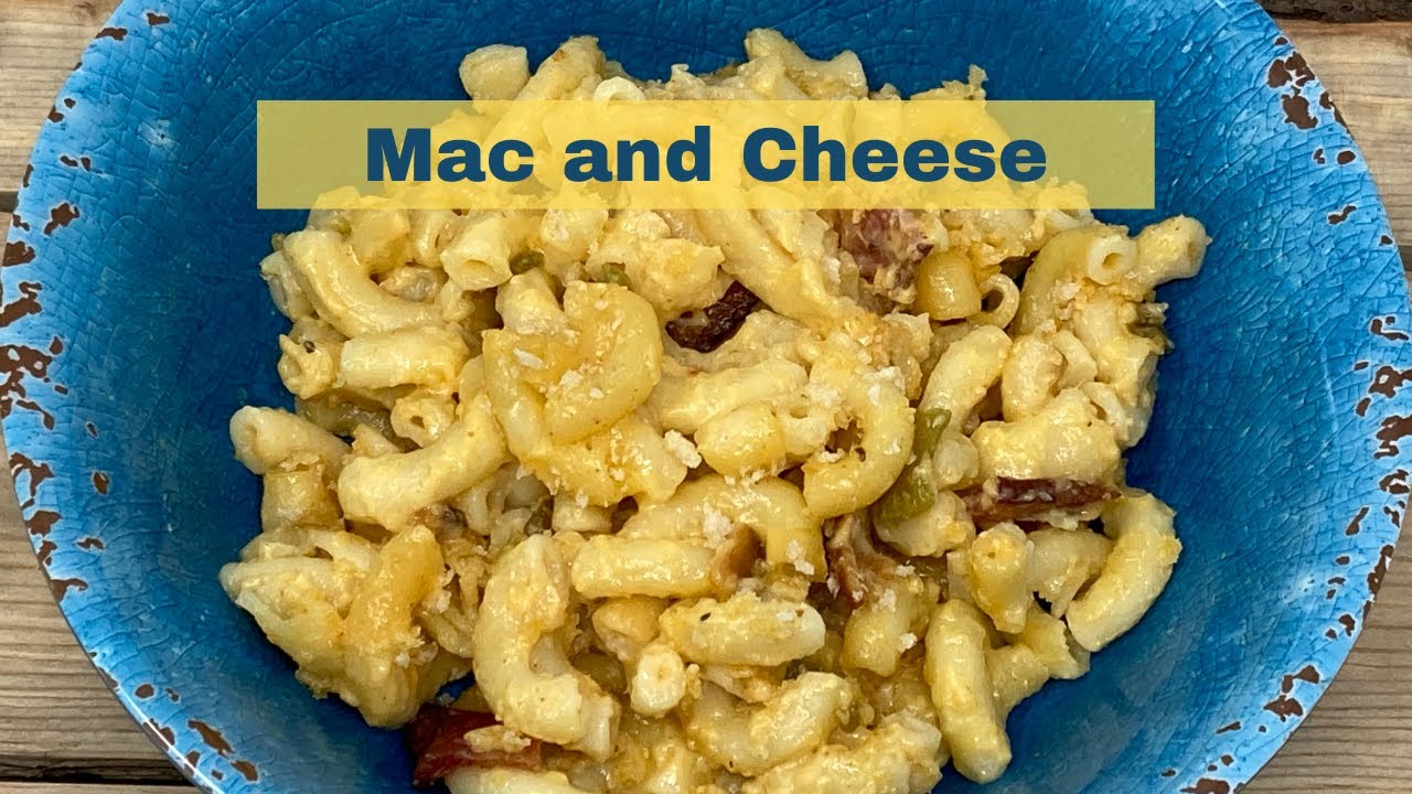 Angry Mac and Cheese on the Recteq Pellet Grill - YouTube