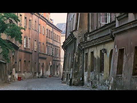 Opustoszały Lublin w niedzielny poranek w 1979 roku [HD/AI upscaled]