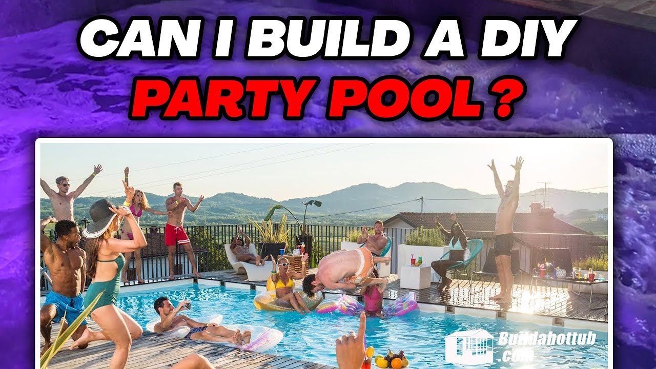 Can I build a DIY party Pool? - YouTube