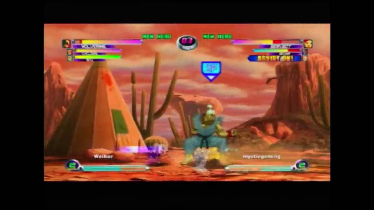 Marvel vs Capcom 2- Servbot madness - YouTube