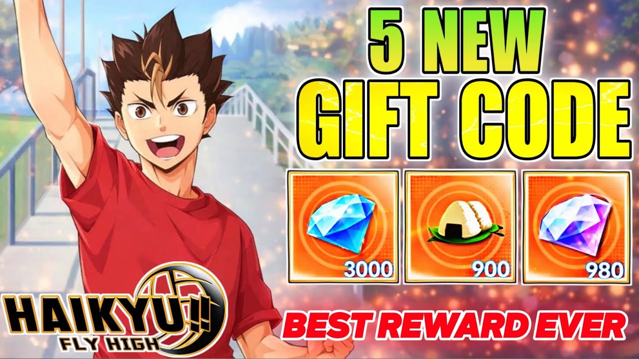 🎁 Haikyuu!! Fly High Gift Codes 2026! Free Rewards | New Haikyuu Fly ...