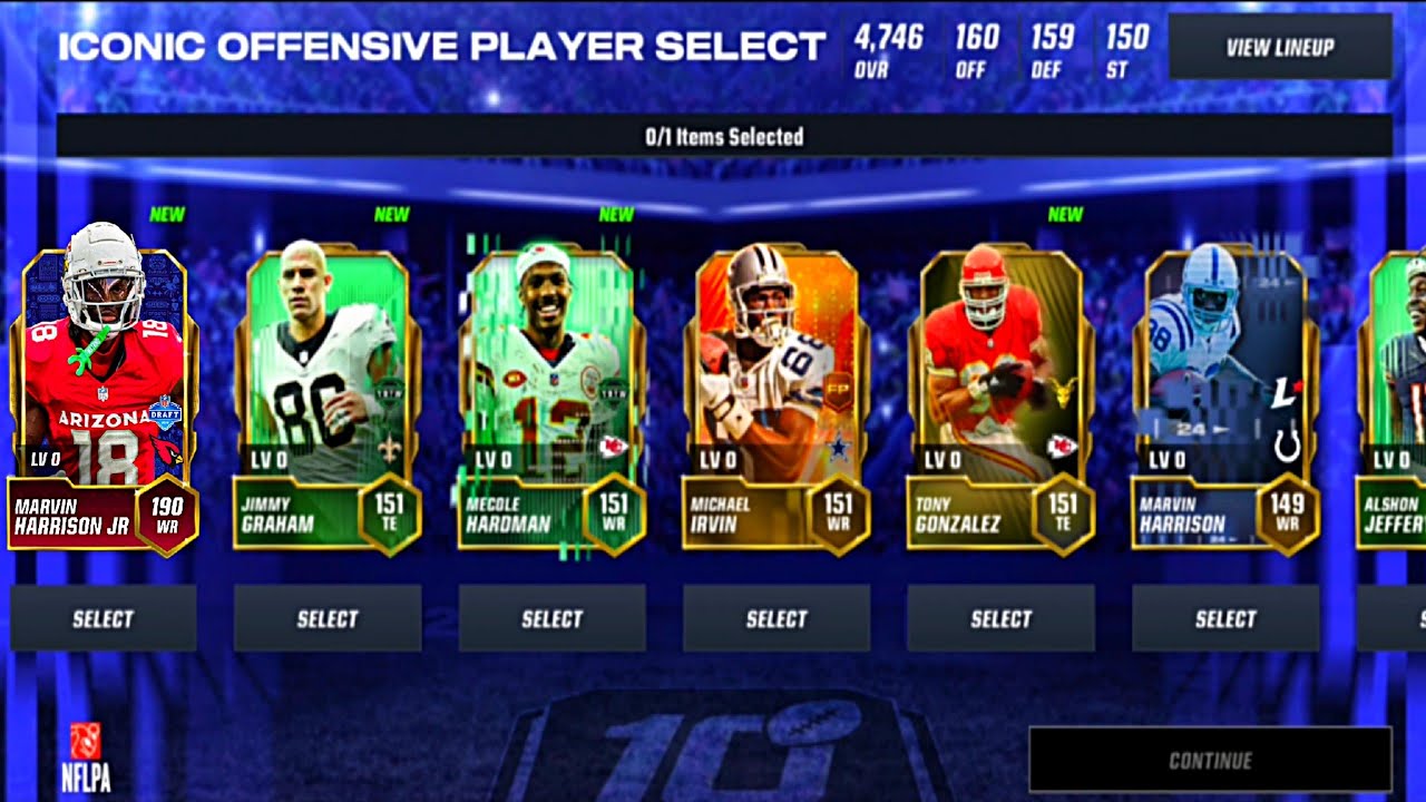 FREE UPDATED ICONIC SELECT PACK! - Madden Mobile 24 - YouTube