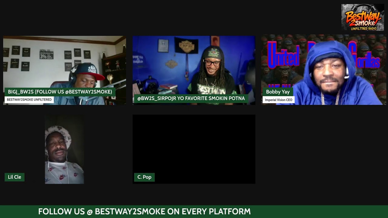 Bobby Yay Chilling With The Best Way 2 Smoke Podcast - YouTube