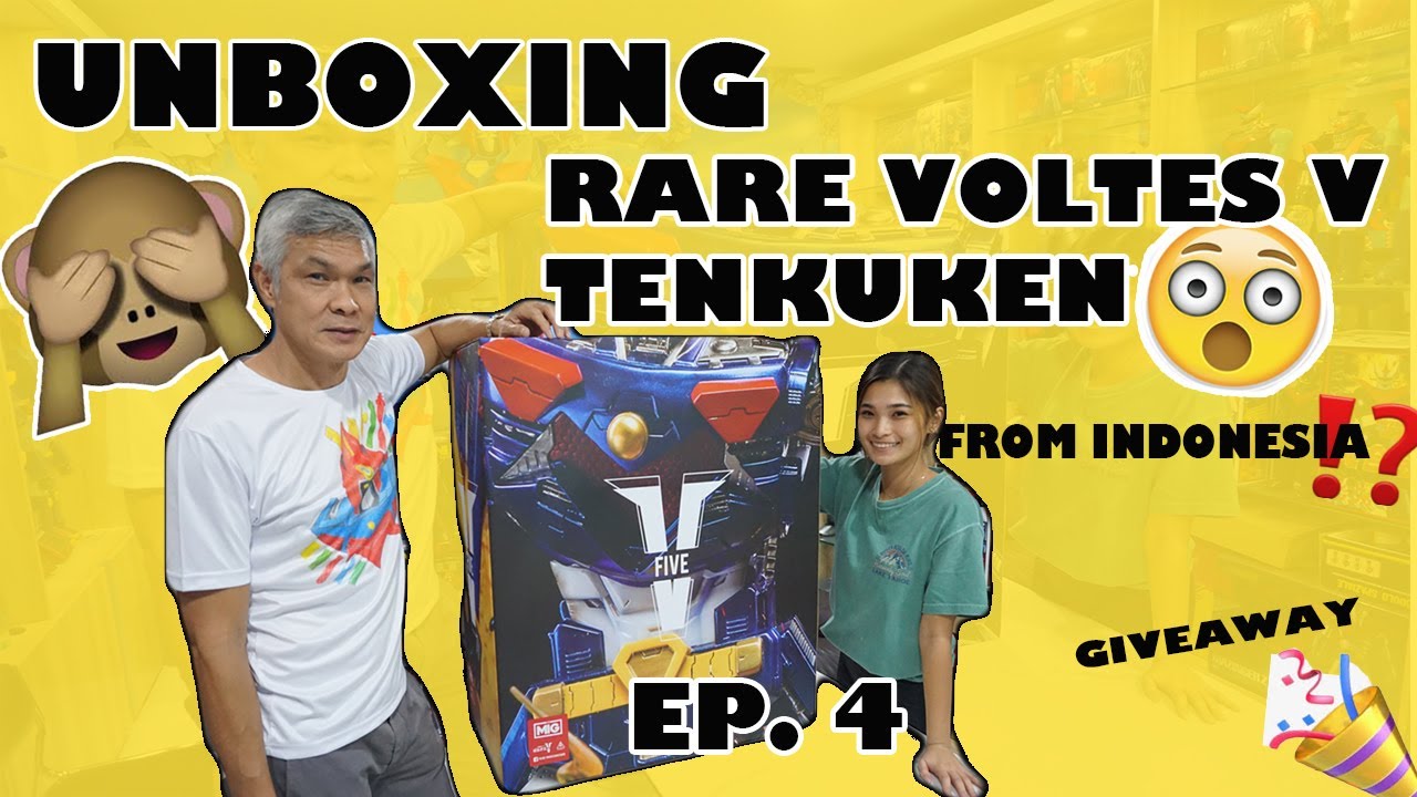 VOLTES V TENKUKEN POSE STATUE | Unboxing and Assembling Bosseng's ...