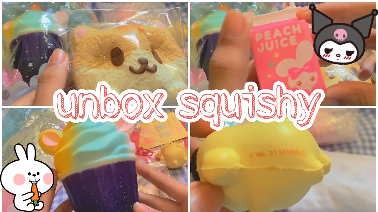 📦unboxing squishy || 🐇 Unbox bưu phẩm CH to đến từ.. - YouTube