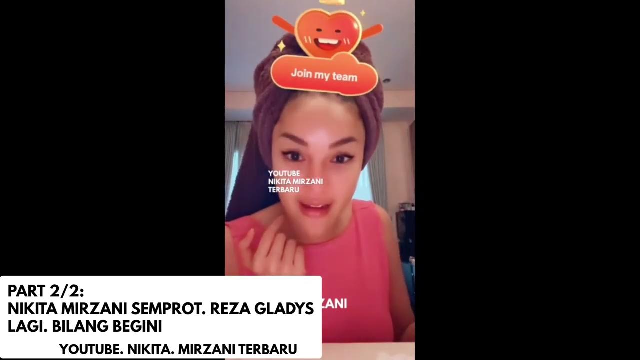 Nikita Mirzani Semprot Reza Gladys Lagi Buka Fakta Ini - YouTube