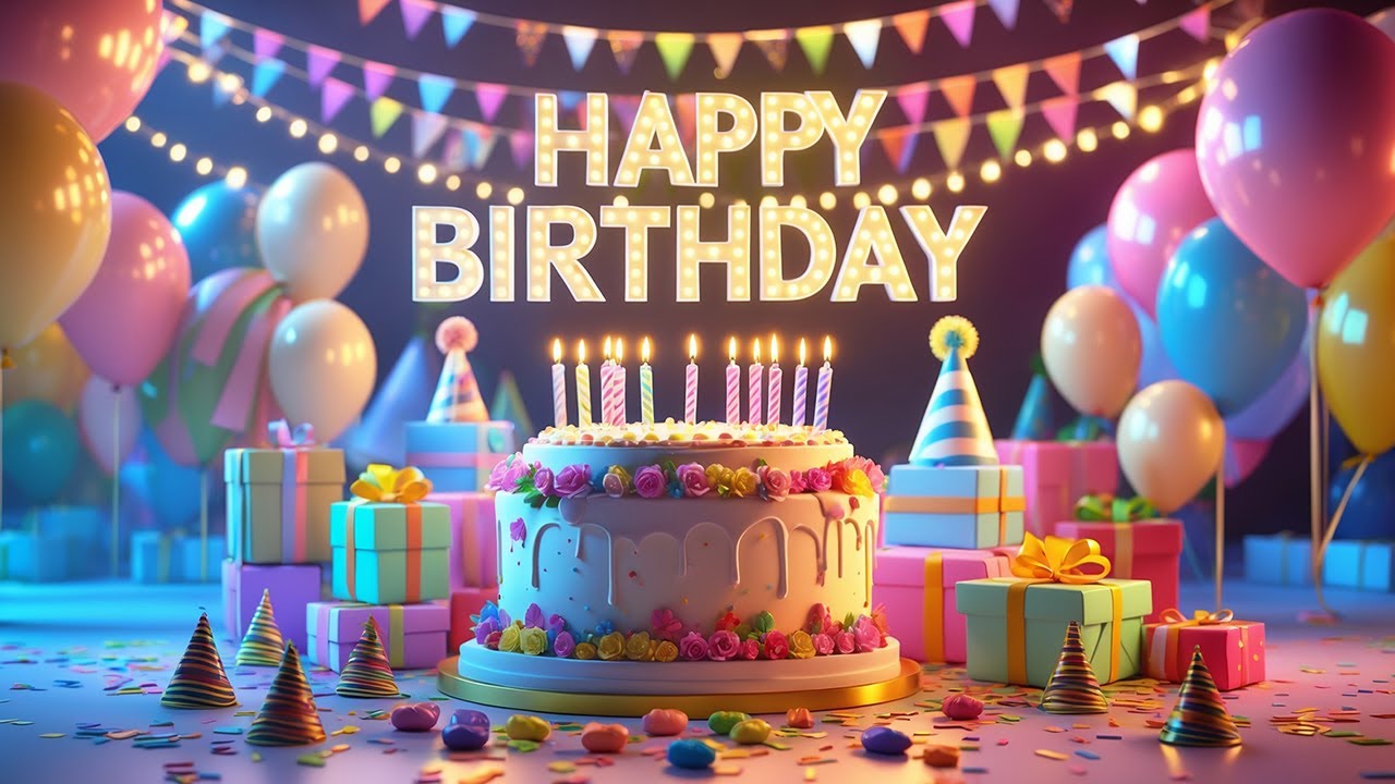 Happy Birthday Song 🎂 | 10 Minutes Birthday Party Music - YouTube