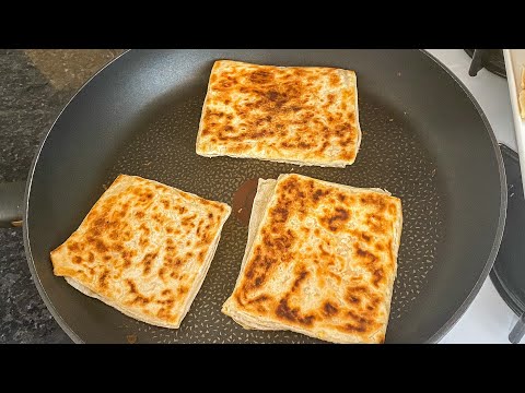 5 DAKİKADA YAP HEMEN YE 💯 GÖZLEME TADINDA KAHVALTILIK KAŞARLI MİLFÖY TARİFİ / KAHVALTILIK TARİFLER