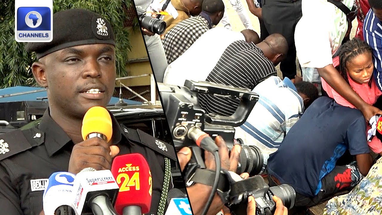 Police Parade 13 Suspects Over Armed Robbery, Other Crimes In Lagos ...