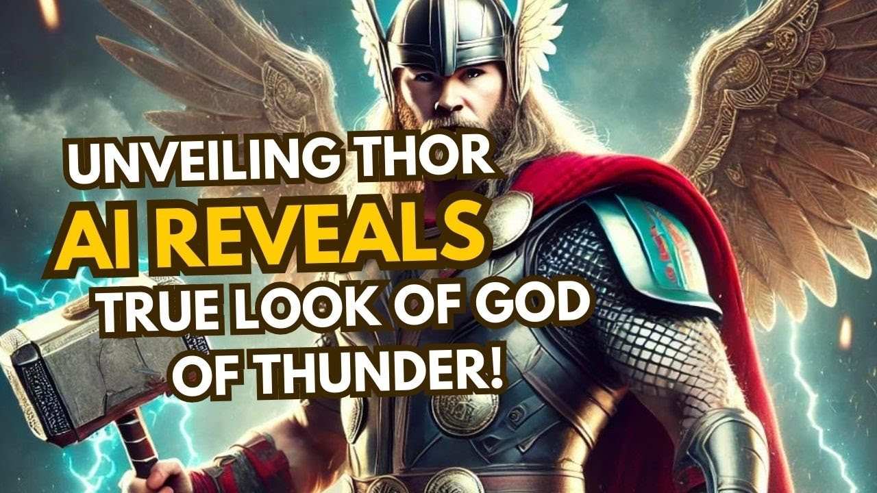Unveiling Thor: AI Reveals the True Look of the Norse God of Thunder ...