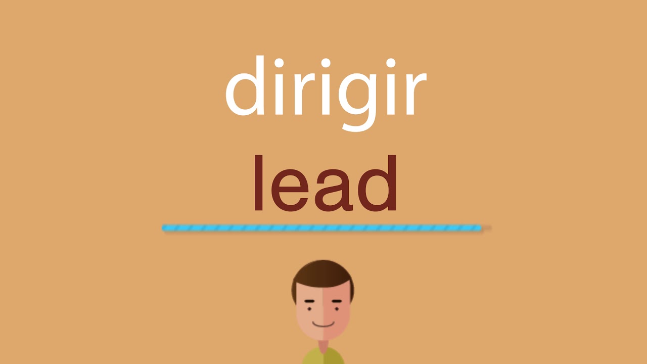 Cómo se dice dirigir en inglés - YouTube