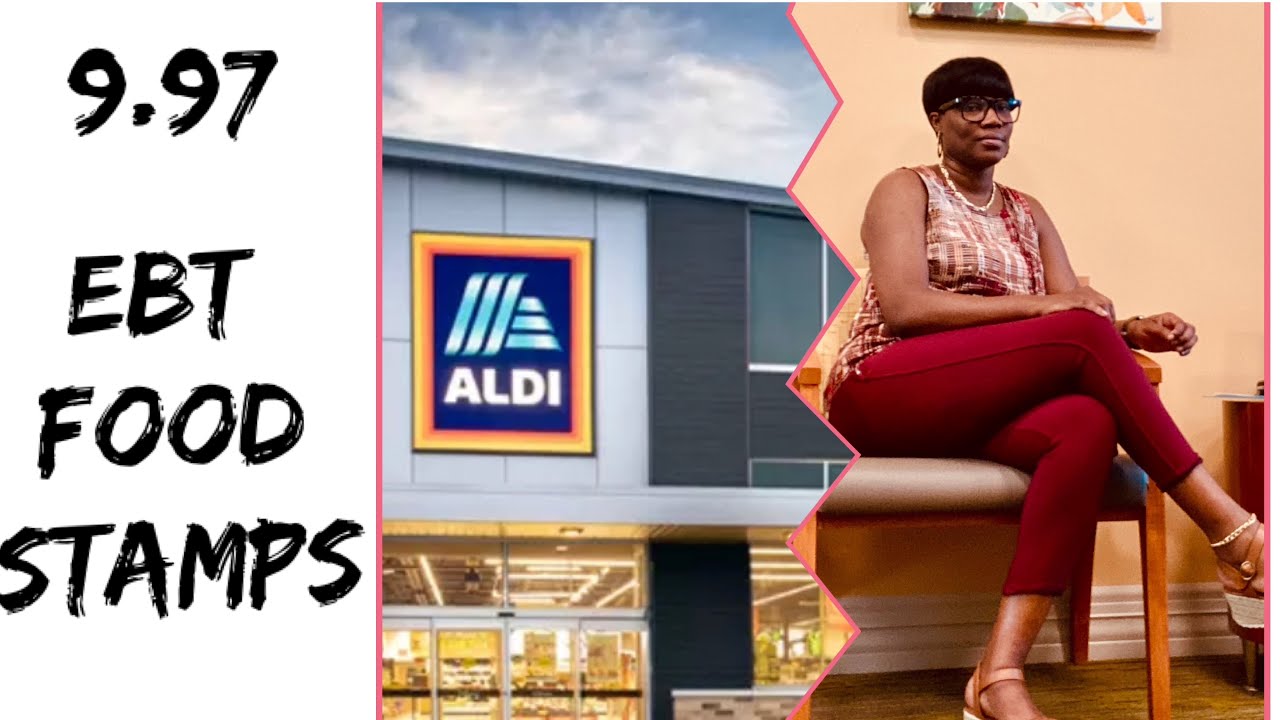 Section 8 Baby 🤪 last of EBT Food Stamps of $9.97. What can I get? Aldi ...
