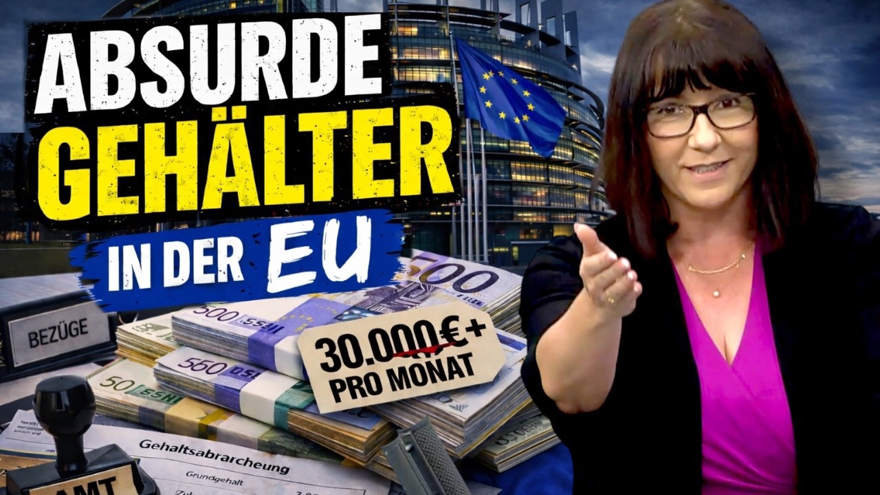 WIR zahlen das alle - EU-Gehälter 💶 , die dich sprachlos machen - YouTube
