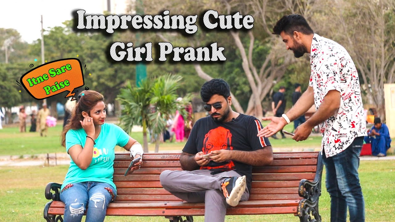 Impressing Cute Girl Prank | Pranks In Pakistan | Desi Pranks 2.O - YouTube