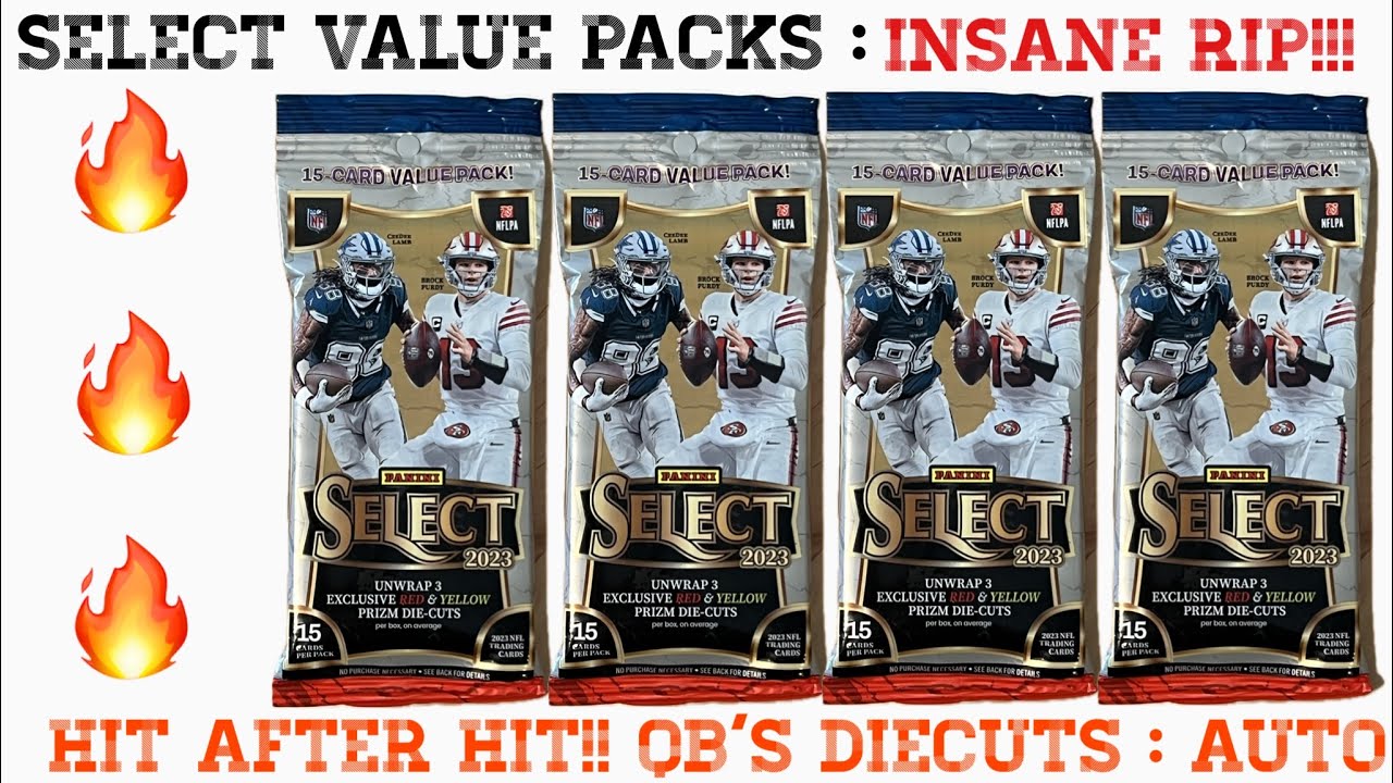2023 Select Value Packs x 10. Insane Rip!?! Huge Hits… CJ Stroud : AR ...